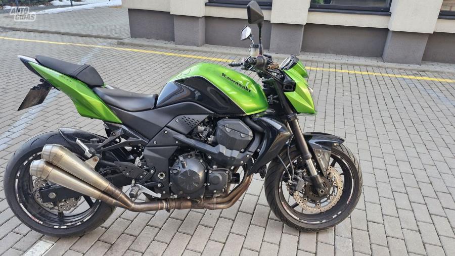 Zaļš Kawasaki Z 2009 Kauņa, ar dzinēja tilpumu 0.75 L un nobraukumu 56 tūkst. km par 3250 €, foto 7 vietnē AUTOMOTO.COM.LV