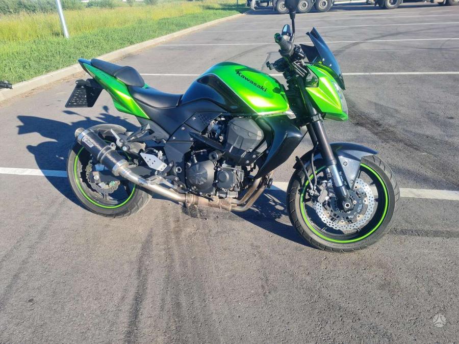 Zaļš Kawasaki Z 2009 Kauņa, ar dzinēja tilpumu 0.75 L un nobraukumu 43 tūkst. km par 3200 €, foto 6 vietnē AUTOMOTO.COM.LV