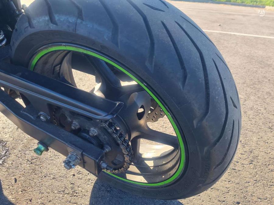 Zaļš Kawasaki Z 2009 Kauņa, ar dzinēja tilpumu 0.75 L un nobraukumu 43 tūkst. km par 3200 €, foto 7 vietnē AUTOMOTO.COM.LV