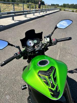 Green Kawasaki Z 2009 in Vilnius, with an engine capacity of 0.75 L and mileage of 43 thousand km for 4200 €, photo 9 on AUTOMOTO.COM.LV