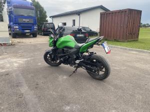 Green Kawasaki Z 2009 in Klaipeda, with an engine capacity of 0.75 L and mileage of 27 thousand km for 2800 €, photo 5 on AUTOMOTO.COM.LV