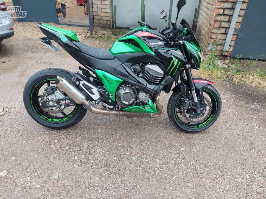 Green Kawasaki Z 2014 in Marijampole, with an engine capacity of 0.80 L and mileage of 0 thousand km for 4500 €, photo 4 on AUTOMOTO.COM.LV