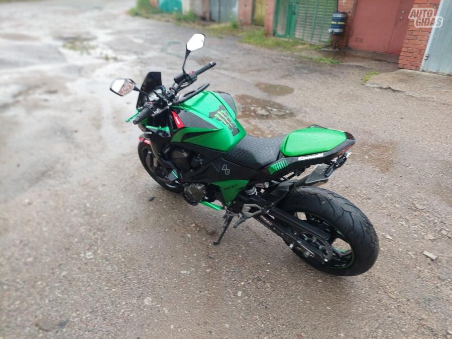 Green Kawasaki Z 2014 in Marijampole, with an engine capacity of 0.80 L and mileage of 0 thousand km for 4500 €, photo 8 on AUTOMOTO.COM.LV