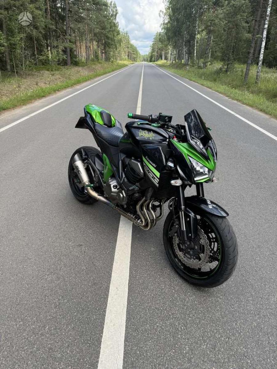 Zaļš Kawasaki Z 2014 Kazlų Rūda, ar dzinēja tilpumu 0.80 L un nobraukumu 20 tūkst. km par 4600 €, foto 5 vietnē AUTOMOTO.COM.LV