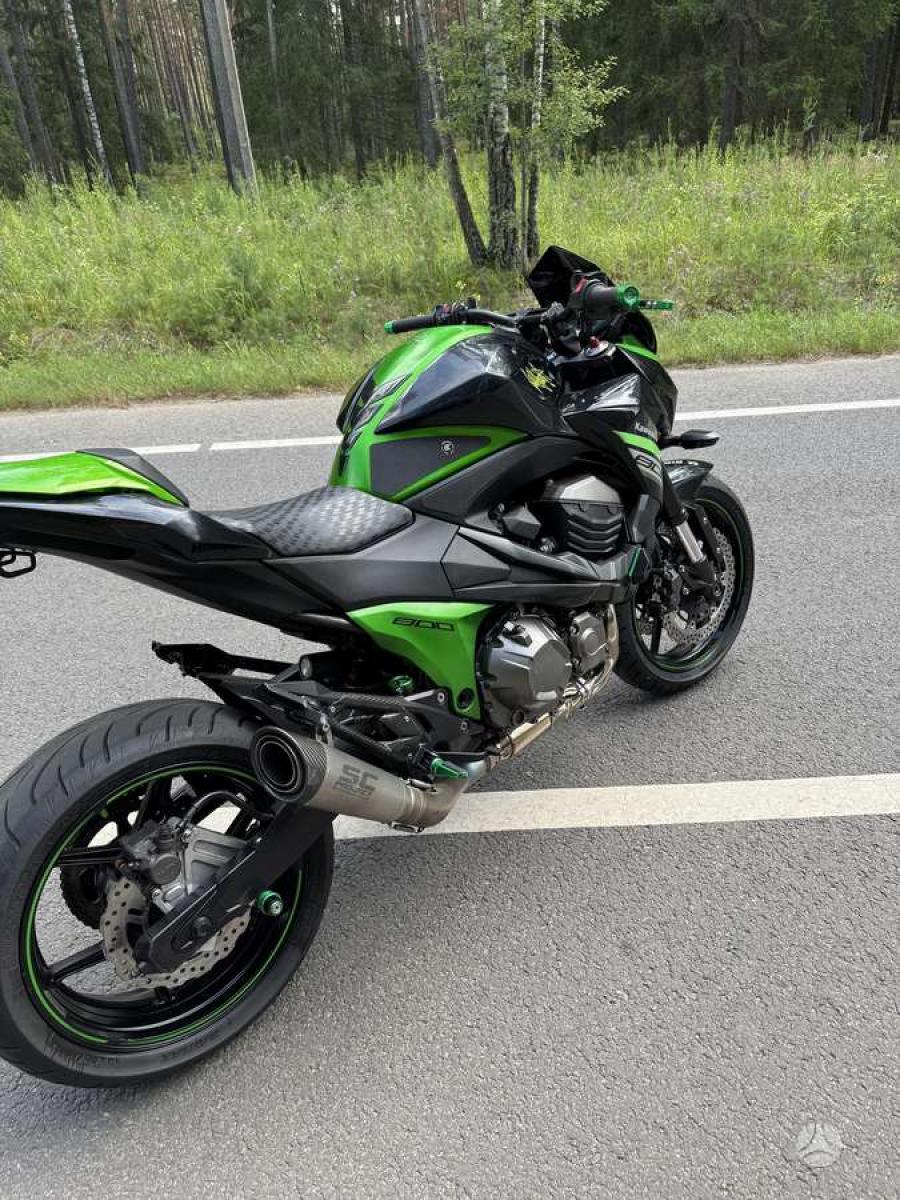 Zaļš Kawasaki Z 2014 Kazlų Rūda, ar dzinēja tilpumu 0.80 L un nobraukumu 20 tūkst. km par 4600 €, foto 6 vietnē AUTOMOTO.COM.LV
