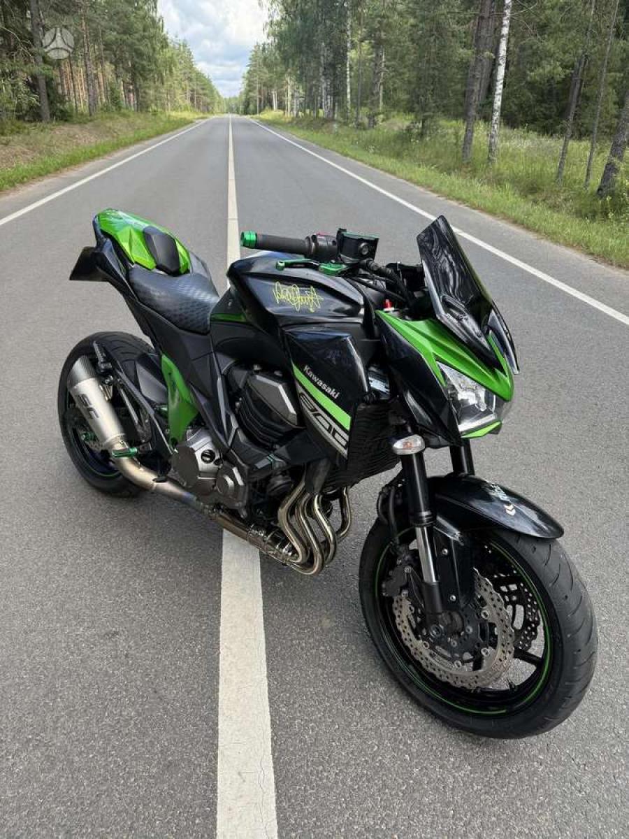 Zaļš Kawasaki Z 2014 Kazlų Rūda, ar dzinēja tilpumu 0.80 L un nobraukumu 20 tūkst. km par 4600 €, foto 7 vietnē AUTOMOTO.COM.LV