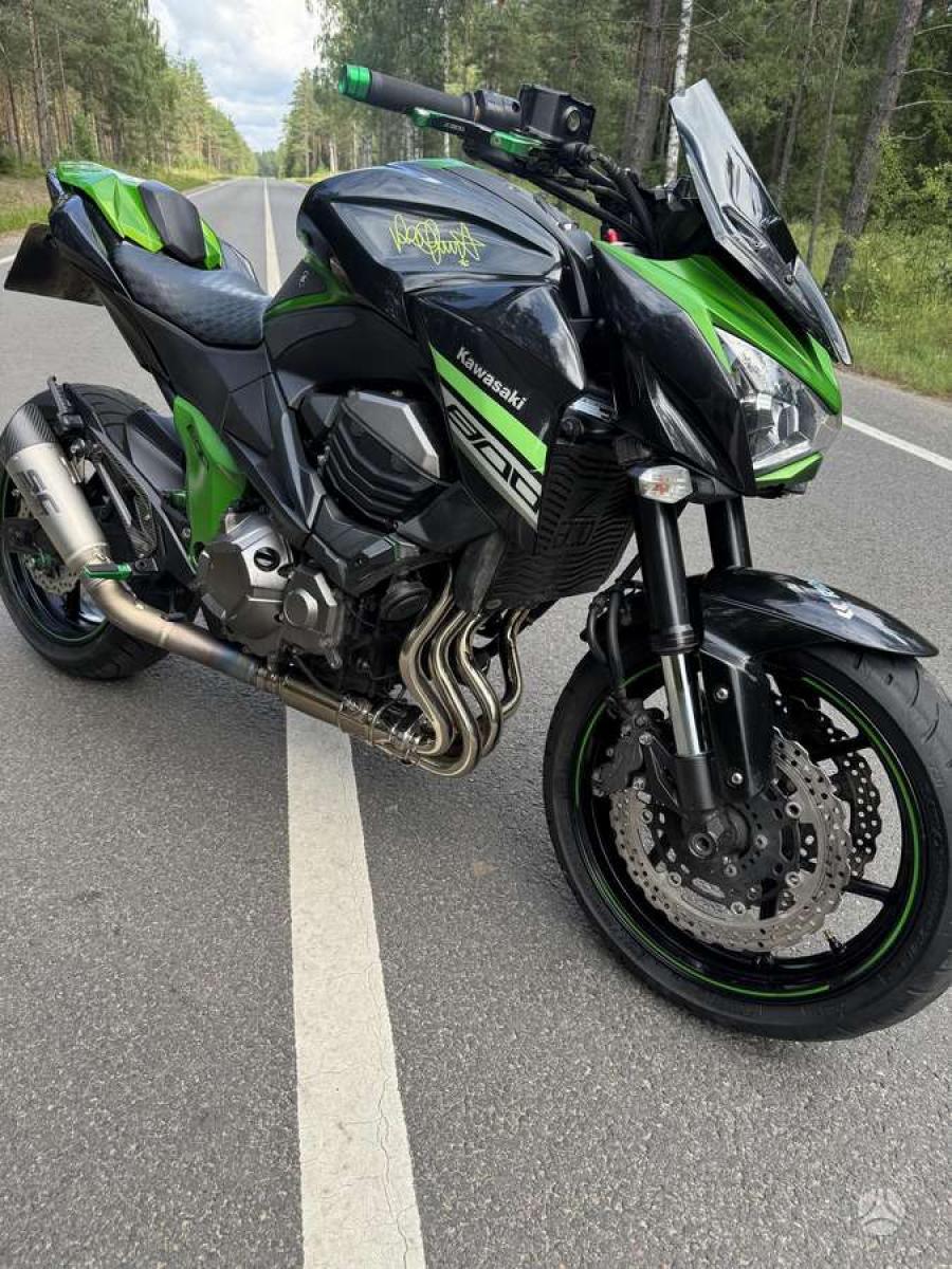 Zaļš Kawasaki Z 2014 Kazlų Rūda, ar dzinēja tilpumu 0.80 L un nobraukumu 20 tūkst. km par 4600 €, foto 12 vietnē AUTOMOTO.COM.LV