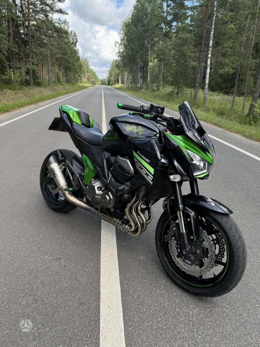 Zaļš Kawasaki Z 2014 Kazlų Rūda, ar dzinēja tilpumu 0.80 L un nobraukumu 20 tūkst. km par 4600 €, foto 13 vietnē AUTOMOTO.COM.LV