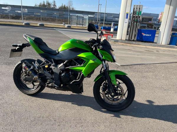 Zaļš Kawasaki Z 2015 Marijampole, ar dzinēja tilpumu 0.25 L un nobraukumu 13 tūkst. km par 1600 €, foto 1 vietnē AUTOMOTO.COM.LV