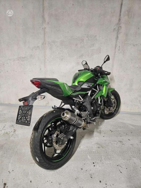 Green Kawasaki Z 2020 in Vilnius, with an engine capacity of 0.13 L and mileage of 28 thousand km for 2300 €, photo 8 on AUTOMOTO.COM.LV
