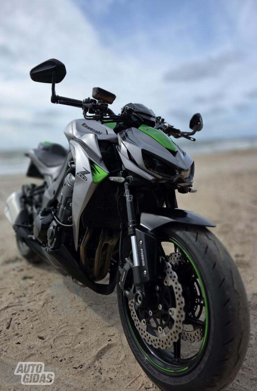 Pelēks Kawasaki Z 2016 Klaipėda, ar dzinēja tilpumu 1.00 L un nobraukumu 38 tūkst. km par 6500 €, foto 8 vietnē AUTOMOTO.COM.LV