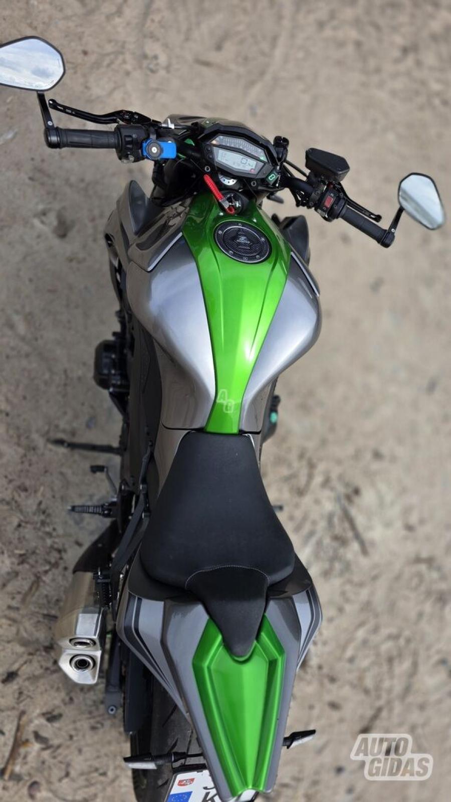 Pelēks Kawasaki Z 2016 Klaipėda, ar dzinēja tilpumu 1.00 L un nobraukumu 38 tūkst. km par 6500 €, foto 11 vietnē AUTOMOTO.COM.LV