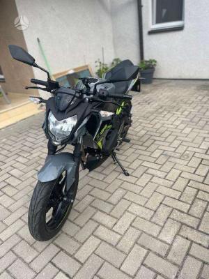 Grey Kawasaki Z 2023 in Vilnius, with an engine capacity of 0.13 L and mileage of 7 thousand km for 3200 €, photo  on AUTOMOTO.COM.LV