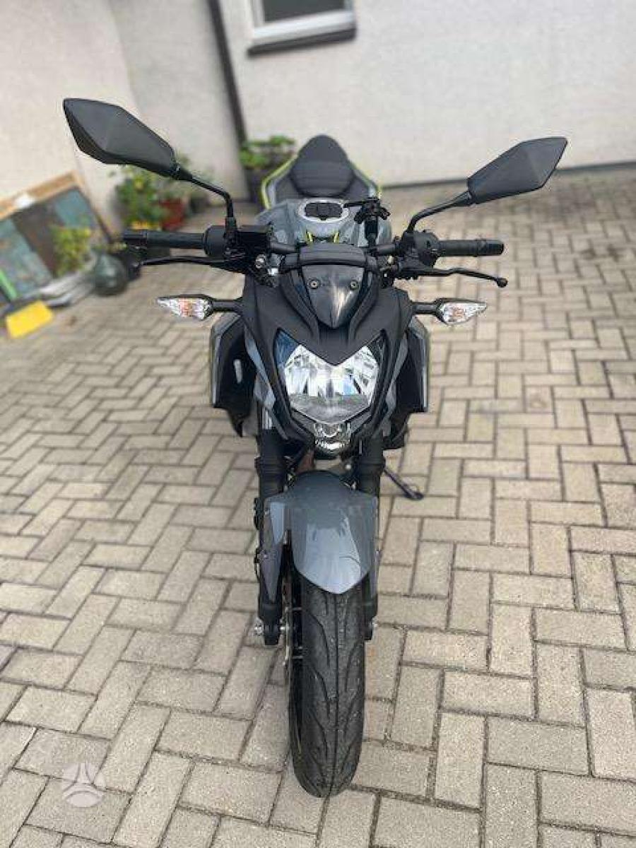 Grey Kawasaki Z 2023 in Vilnius, with an engine capacity of 0.13 L and mileage of 7 thousand km for 3200 €, photo 8 on AUTOMOTO.COM.LV