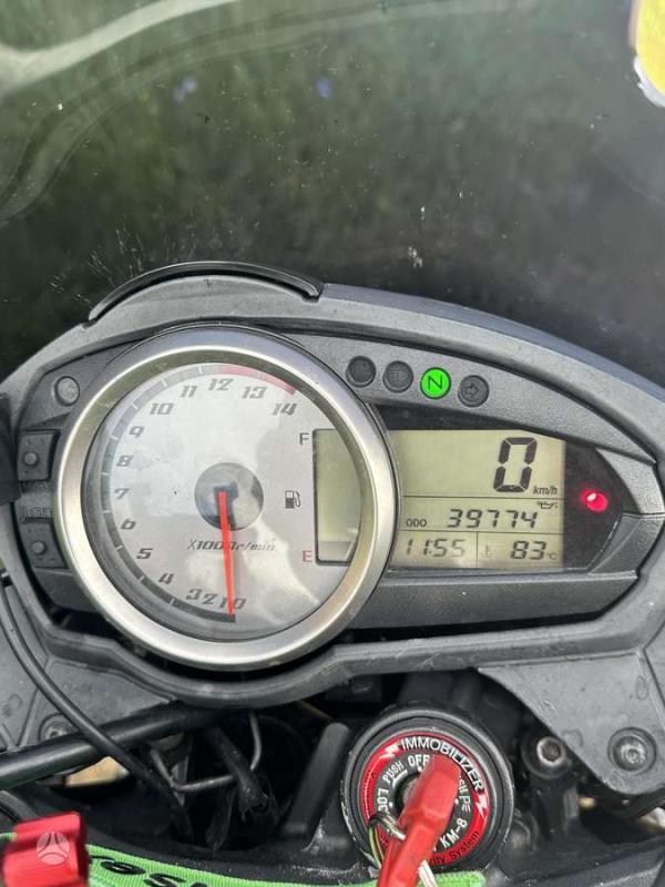 Kawasaki Z 2008 in Zarasai, with an engine capacity of 0.75 L and mileage of 40 thousand km for 3000 €, photo 5 on AUTOMOTO.COM.LV