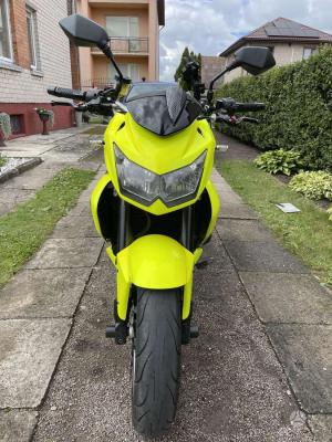 Kawasaki Z 2009 in Vilkaviskis, with an engine capacity of 0.75 L and mileage of 39 thousand km for 3550 €, photo 8 on AUTOMOTO.COM.LV