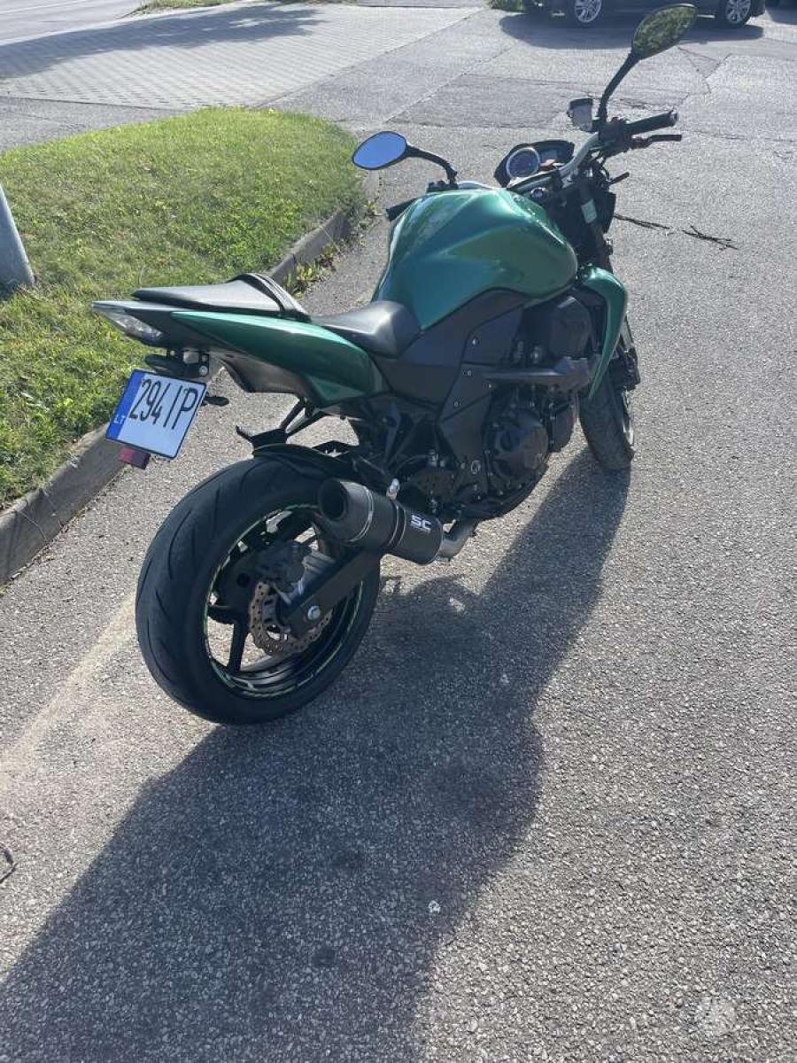Kawasaki Z 2010 in Vilnius, with an engine capacity of 0.75 L and mileage of 54 thousand km for 3100 €, photo 5 on AUTOMOTO.COM.LV