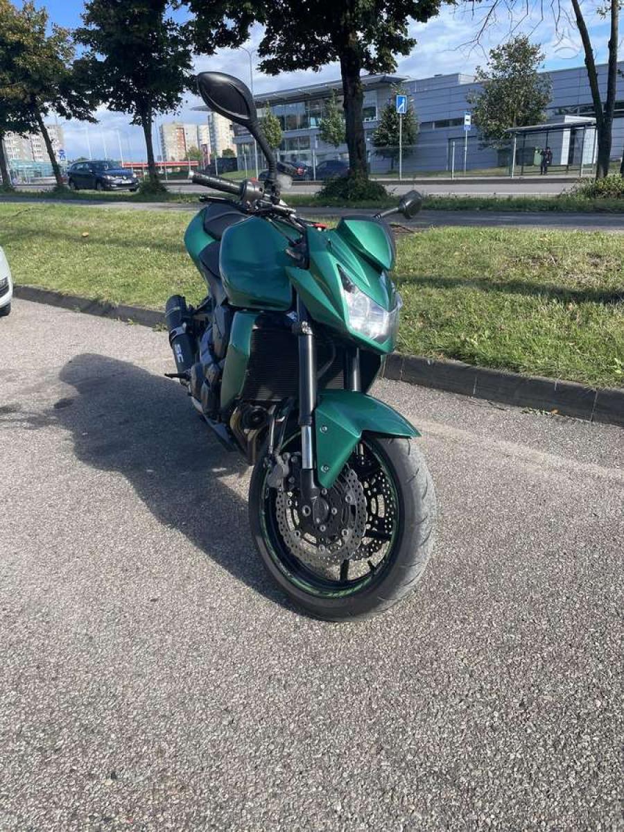 Kawasaki Z 2010 in Vilnius, with an engine capacity of 0.75 L and mileage of 54 thousand km for 3100 €, photo 7 on AUTOMOTO.COM.LV