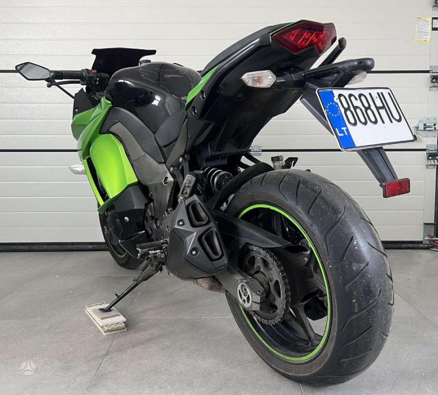 Kawasaki Z 2011 in Vilnius, with an engine capacity of 1.04 L and mileage of 47 thousand km for 4200 €, photo 8 on AUTOMOTO.COM.LV