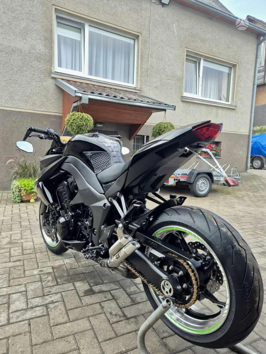 Kawasaki Z 2012 in Prienai, with an engine capacity of 1.00 L and mileage of 36 thousand km for 5350 €, photo 9 on AUTOMOTO.COM.LV