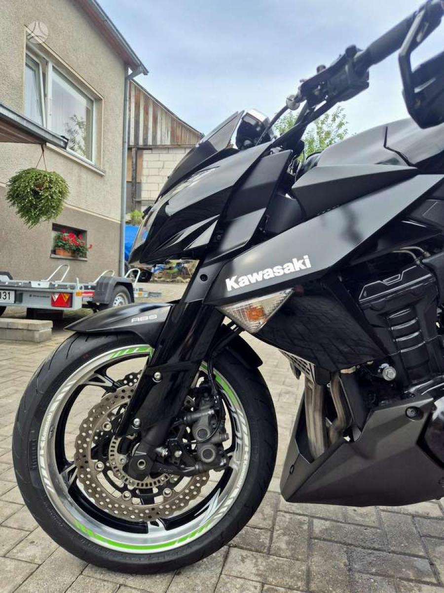 Kawasaki Z 2012 in Prienai, with an engine capacity of 1.00 L and mileage of 36 thousand km for 5350 €, photo 15 on AUTOMOTO.COM.LV