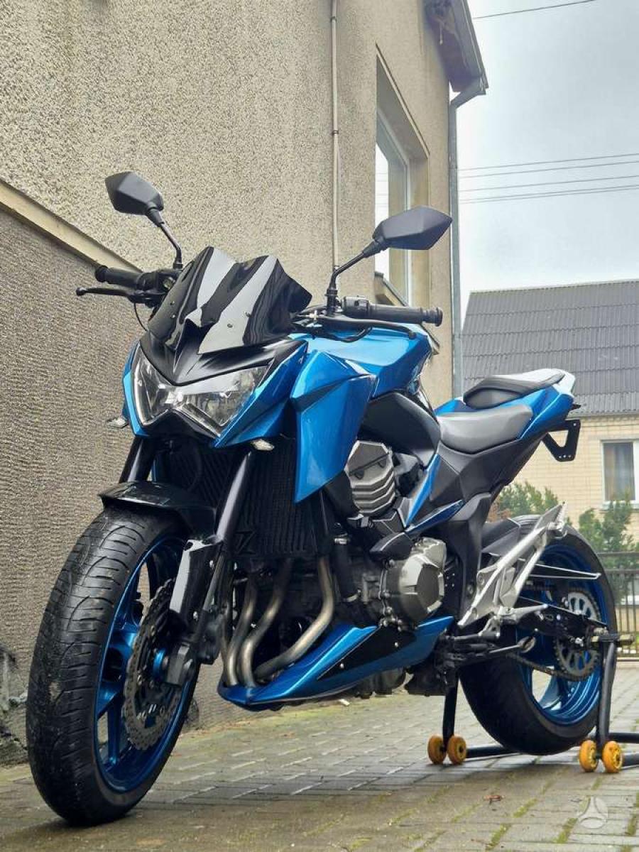 Kawasaki Z 2013 in Prienai, with an engine capacity of 0.80 L and mileage of 38 thousand km for 4800 €, photo 3 on AUTOMOTO.COM.LV