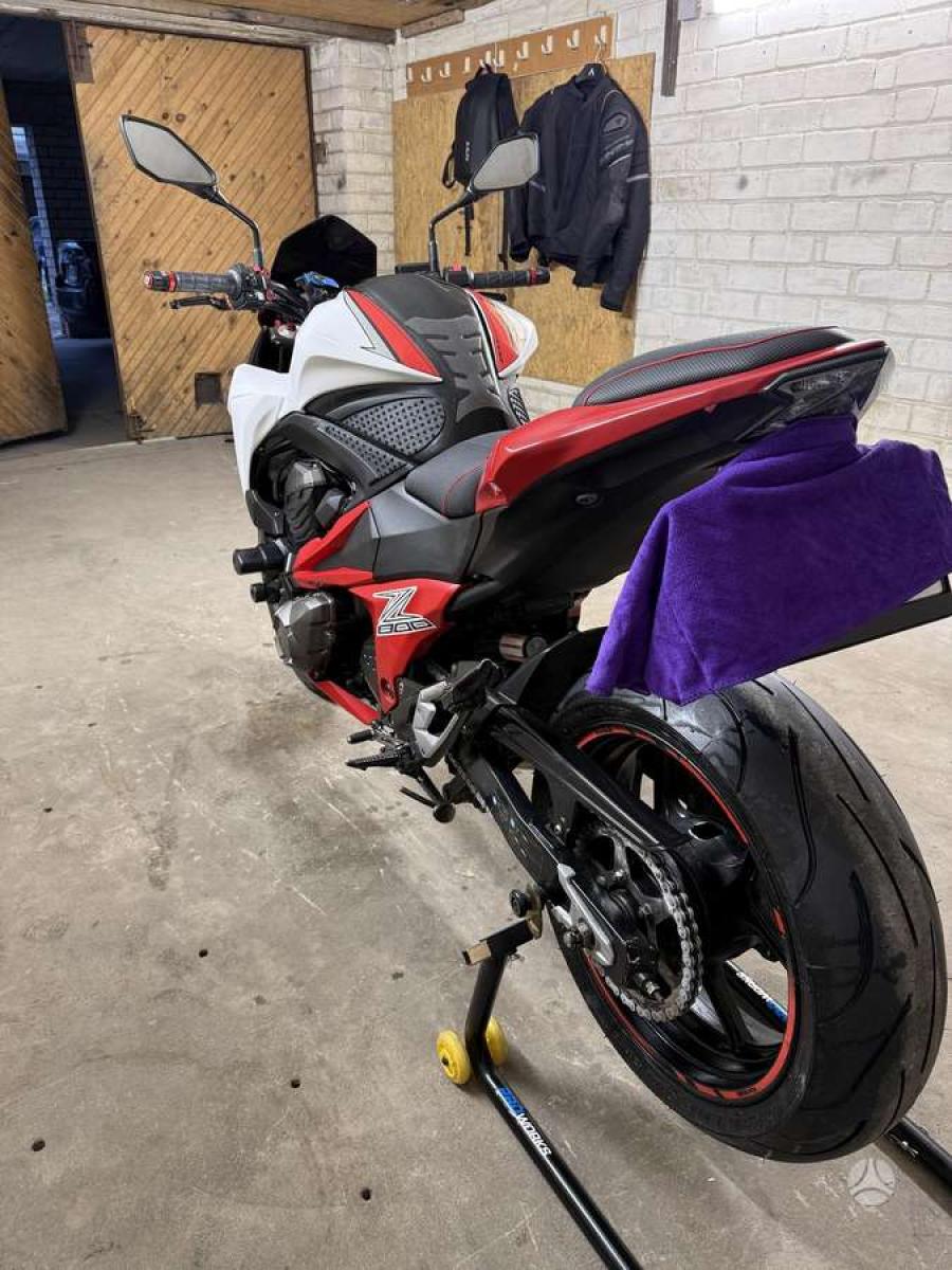 Kawasaki Z 2013 in Kaunas, with an engine capacity of 0.80 L and mileage of 27 thousand km for 4200 €, photo 4 on AUTOMOTO.COM.LV