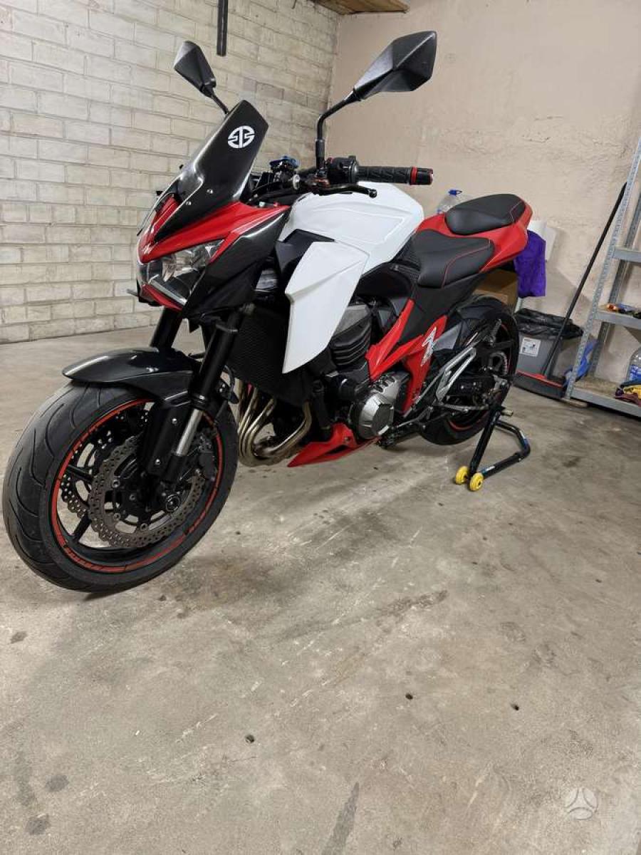 Kawasaki Z 2013 in Kaunas, with an engine capacity of 0.80 L and mileage of 27 thousand km for 4200 €, photo 5 on AUTOMOTO.COM.LV