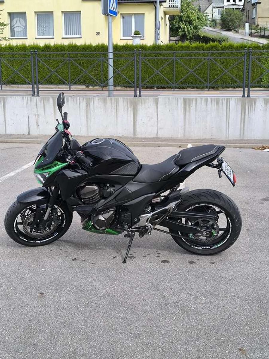 Kawasaki Z 2013 in Telschi, with an engine capacity of 0.80 L and mileage of 34 thousand km for 4300 €, photo 4 on AUTOMOTO.COM.LV
