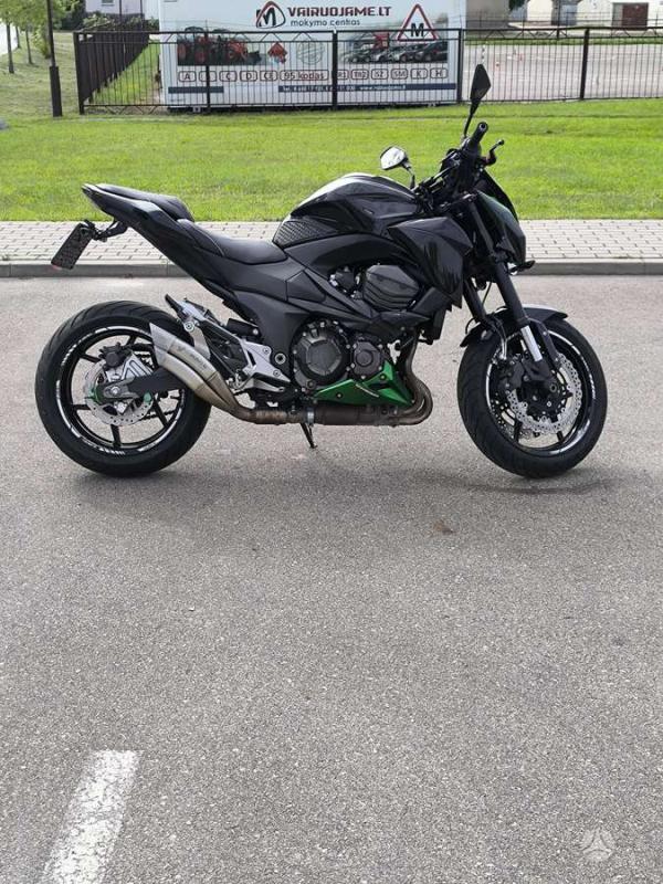 Kawasaki Z 2013 in Telschi, with an engine capacity of 0.80 L and mileage of 34 thousand km for 4300 €, photo 8 on AUTOMOTO.COM.LV
