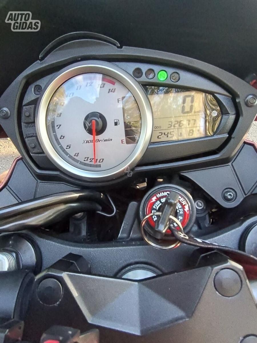 Kawasaki Z 2013 in Lazdijai, with an engine capacity of 0.75 L and mileage of 33 thousand km for 3300 €, photo 9 on AUTOMOTO.COM.LV