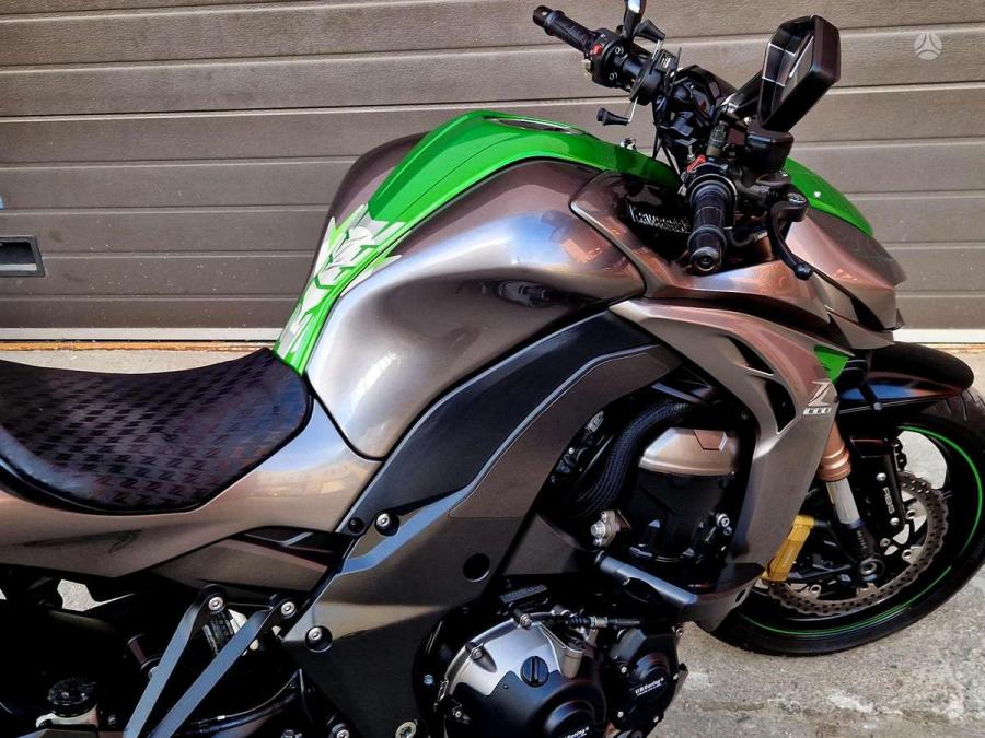Kawasaki Z 2014 in Vilnius, with an engine capacity of 1.00 L and mileage of 38 thousand km for 7400 €, photo 10 on AUTOMOTO.COM.LV