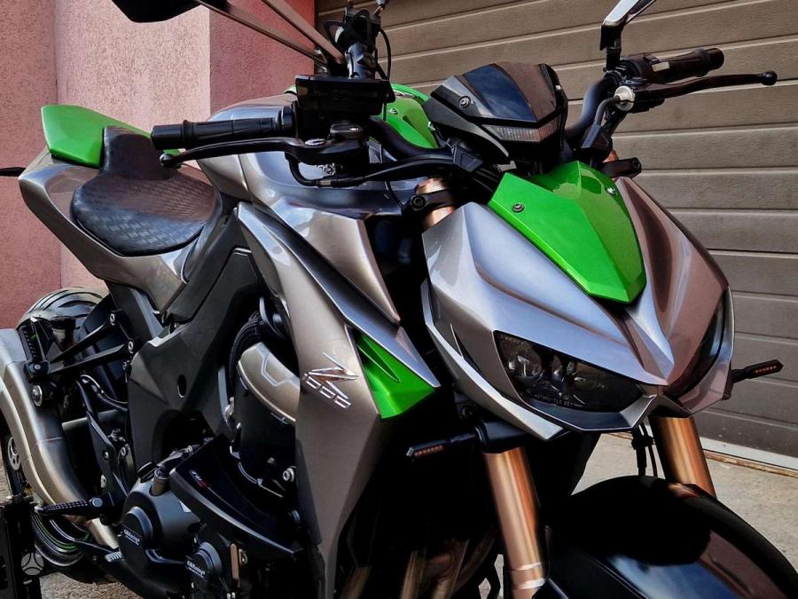 Kawasaki Z 2014 in Vilnius, with an engine capacity of 1.00 L and mileage of 38 thousand km for 7400 €, photo 11 on AUTOMOTO.COM.LV