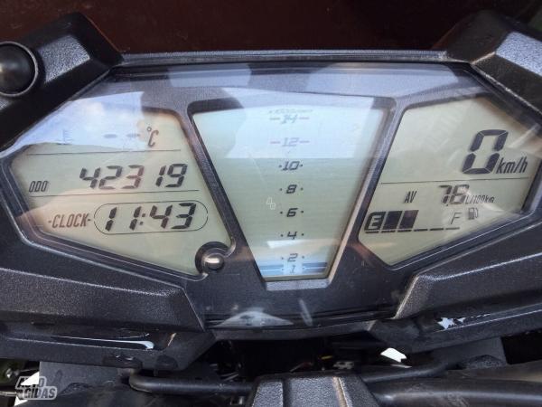 Kawasaki Z 2014 Viļņa, ar dzinēja tilpumu 0.80 L un nobraukumu 42 tūkst. km par 4200 €, foto 8 vietnē AUTOMOTO.COM.LV