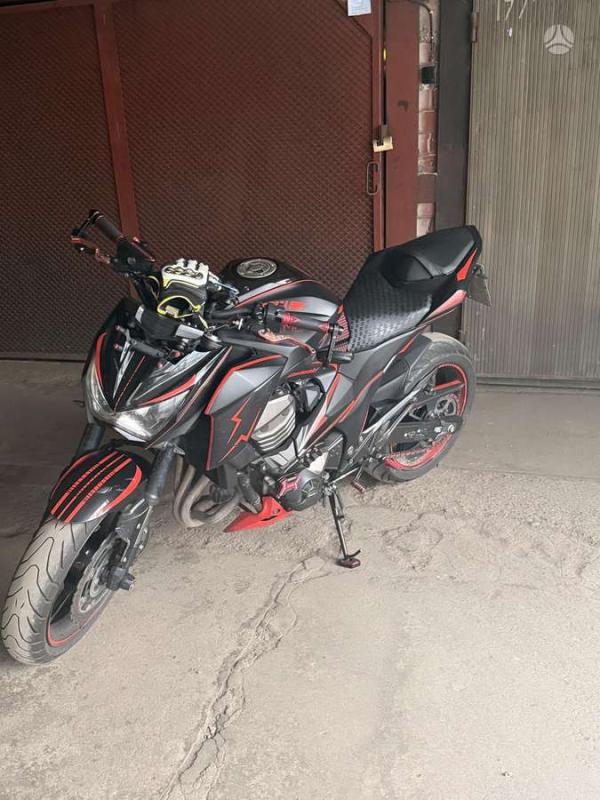Kawasaki Z 2015 in Vilnius, with an engine capacity of 0.80 L and mileage of 54 thousand km for 4700 €, photo 4 on AUTOMOTO.COM.LV