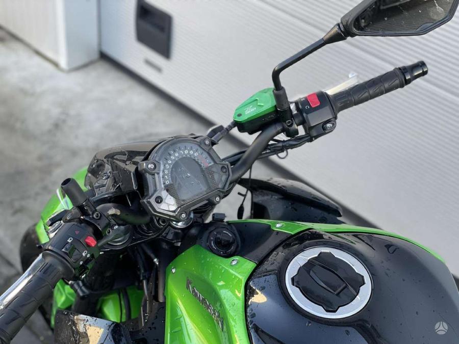 Kawasaki Z 2017 in Vilkaviskis, with an engine capacity of 0.90 L and mileage of 13 thousand km for 3500 €, photo 13 on AUTOMOTO.COM.LV