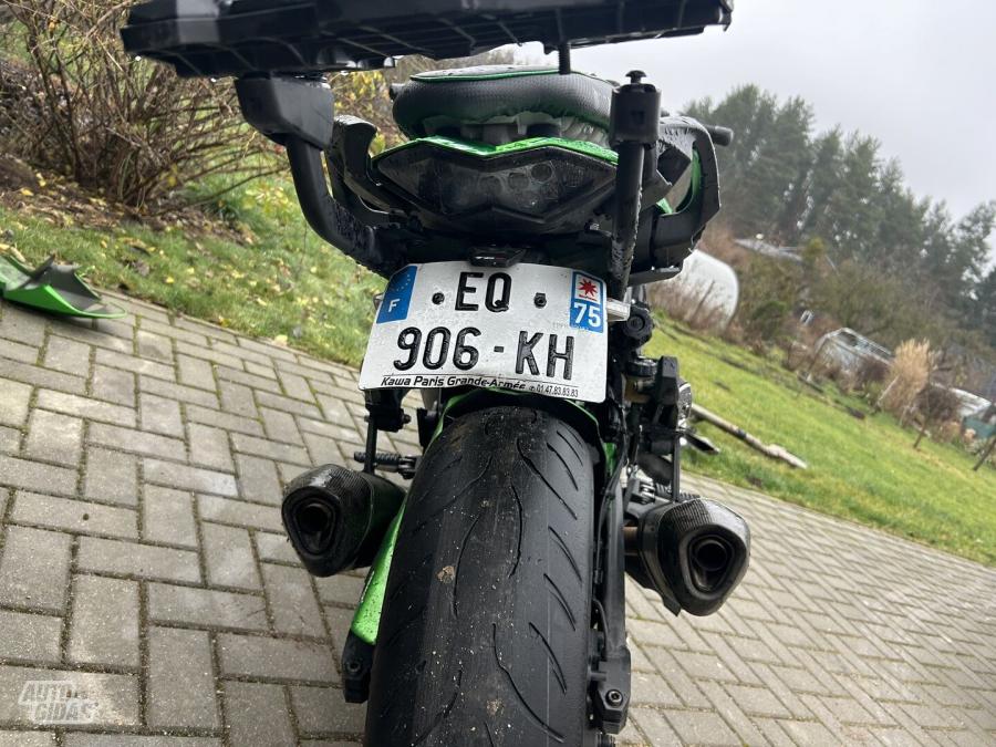 Kawasaki Z 2017 in Kaunas, with an engine capacity of 1.04 L and mileage of 35 thousand km for 1450 €, photo 9 on AUTOMOTO.COM.LV