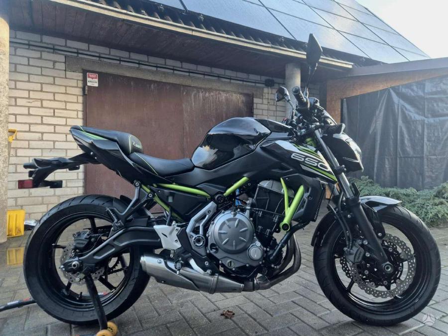 Kawasaki Z 2018 in Prienai, with an engine capacity of 0.65 L and mileage of 24 thousand km for 4300 €, photo 6 on AUTOMOTO.COM.LV