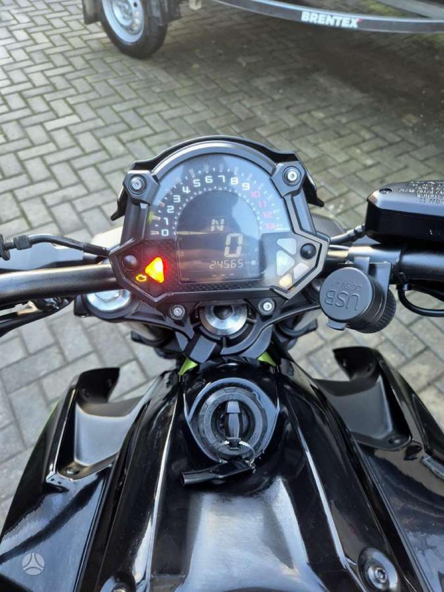 Kawasaki Z 2018 in Prienai, with an engine capacity of 0.65 L and mileage of 24 thousand km for 4300 €, photo 11 on AUTOMOTO.COM.LV