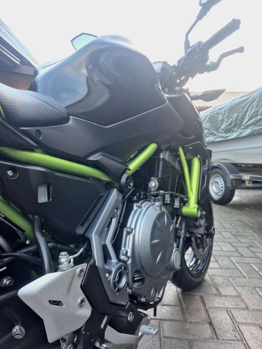 Kawasaki Z 2018 in Prienai, with an engine capacity of 0.65 L and mileage of 24 thousand km for 4300 €, photo 20 on AUTOMOTO.COM.LV