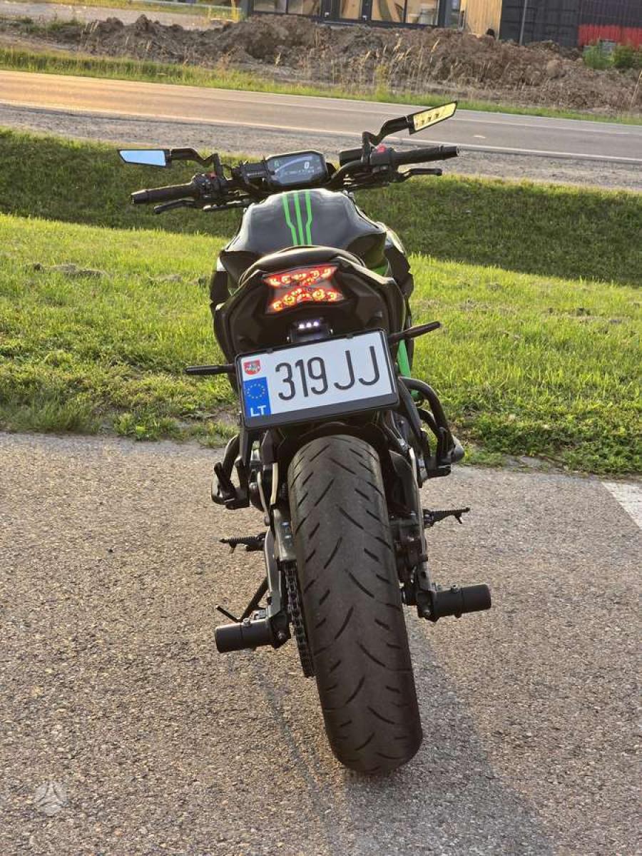 Kawasaki Z 2022 in Kaunas, with an engine capacity of 0.65 L and mileage of 17 thousand km for 4800 €, photo 7 on AUTOMOTO.COM.LV
