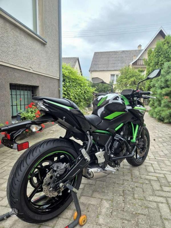Kawasaki Z 2022 in Prienai, with an engine capacity of 0.65 L and mileage of 20 thousand km for 4700 €, photo 8 on AUTOMOTO.COM.LV