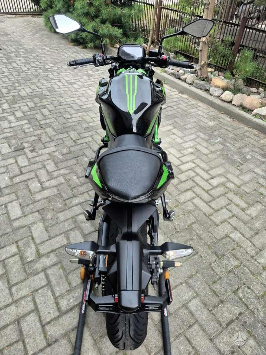 Kawasaki Z 2022 in Prienai, with an engine capacity of 0.65 L and mileage of 20 thousand km for 4700 €, photo 10 on AUTOMOTO.COM.LV