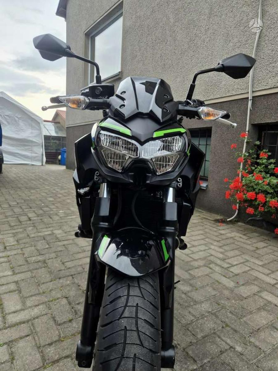 Kawasaki Z 2022 in Prienai, with an engine capacity of 0.65 L and mileage of 20 thousand km for 4700 €, photo 13 on AUTOMOTO.COM.LV