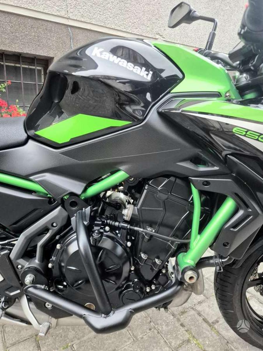 Kawasaki Z 2022 in Prienai, with an engine capacity of 0.65 L and mileage of 20 thousand km for 4700 €, photo 19 on AUTOMOTO.COM.LV