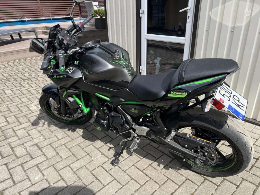 Kawasaki Z 2023 Kauņa, ar dzinēja tilpumu 0.65 L un nobraukumu 7 tūkst. km par 5200 €, foto 5 vietnē AUTOMOTO.COM.LV