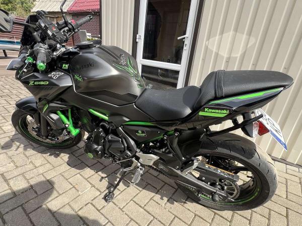 Kawasaki Z 2023 in Kaunas, with an engine capacity of 0.65 L and mileage of 7 thousand km for 5200 €, photo 7 on AUTOMOTO.COM.LV