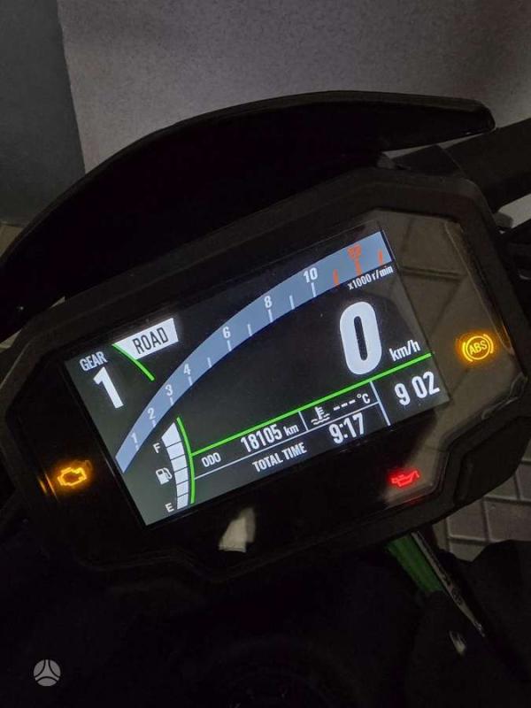 Kawasaki Z 2023 in Kaunas, with an engine capacity of 0.00 L and mileage of 18 thousand km for 7450 €, photo 3 on AUTOMOTO.COM.LV