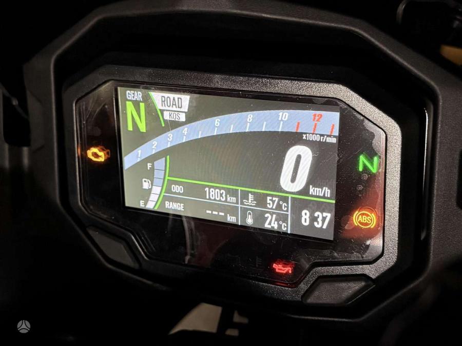 Kawasaki Z 2024 in Vilnius, with an engine capacity of 1.00 L and mileage of 2 thousand km for 10200 €, photo 13 on AUTOMOTO.COM.LV