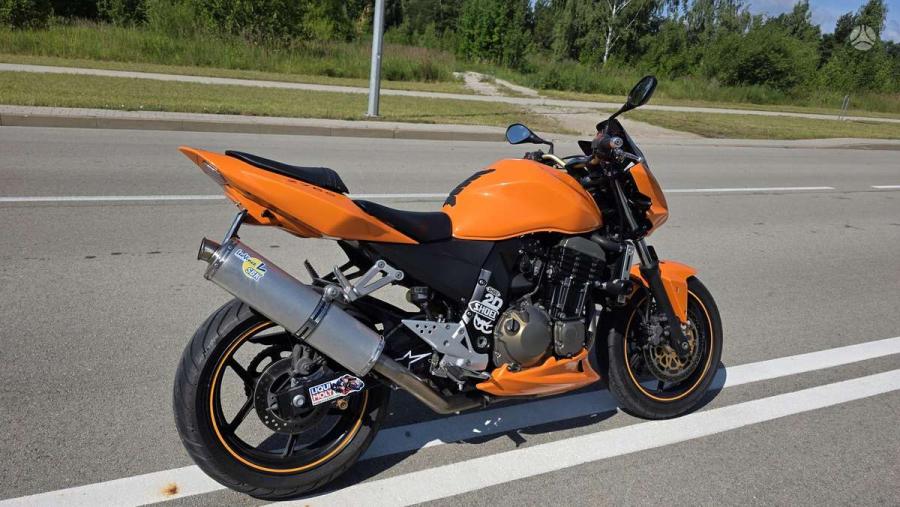 Оранжевый Кавасаки Z 2006 в Шяуляй, объемом двигателя 0.75 л и пробегом 43 тыс. км за 3100 €, фото 3 на AUTOMOTO.COM.LV